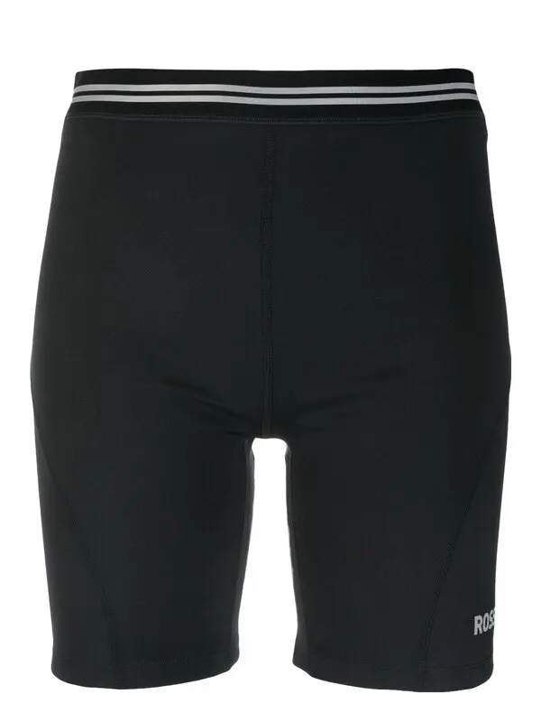 Rossignol Logo Biker Shorts - Black