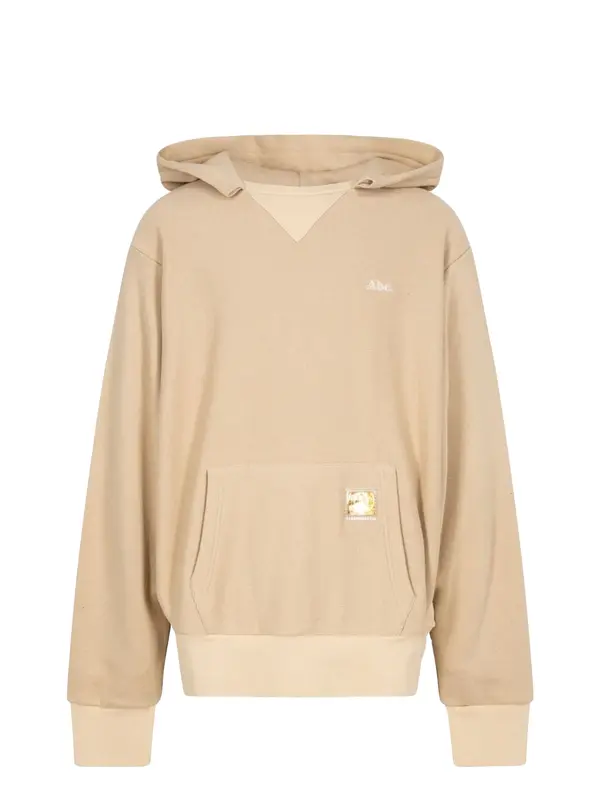 ADVISORY BOARD CRYSTALS Tri-tone Pullover Hoodie - Neutrals