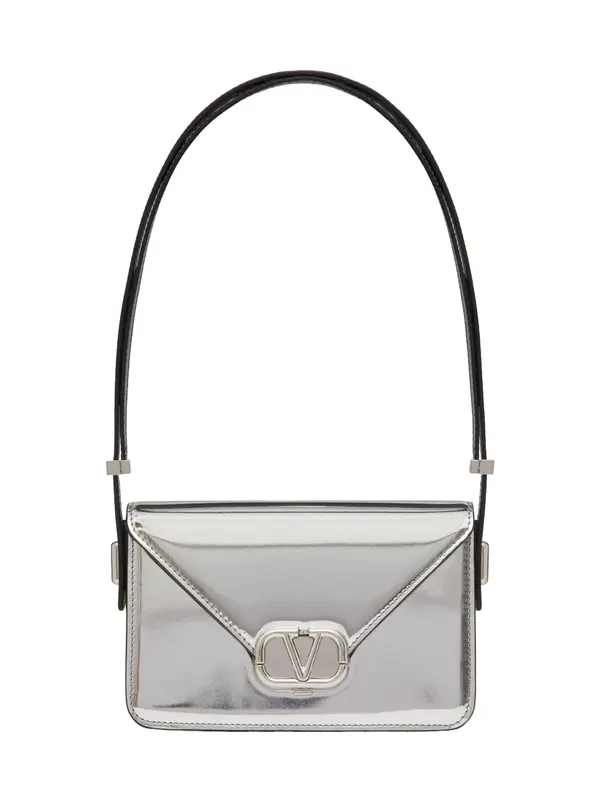 Valentino Garavani Mirrored Shoulder Bag - Silver