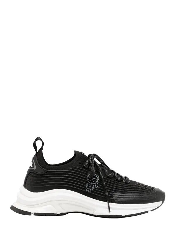 Karl Lagerfeld Lux Finesse Plexikonic Low-top Sneakers - Black