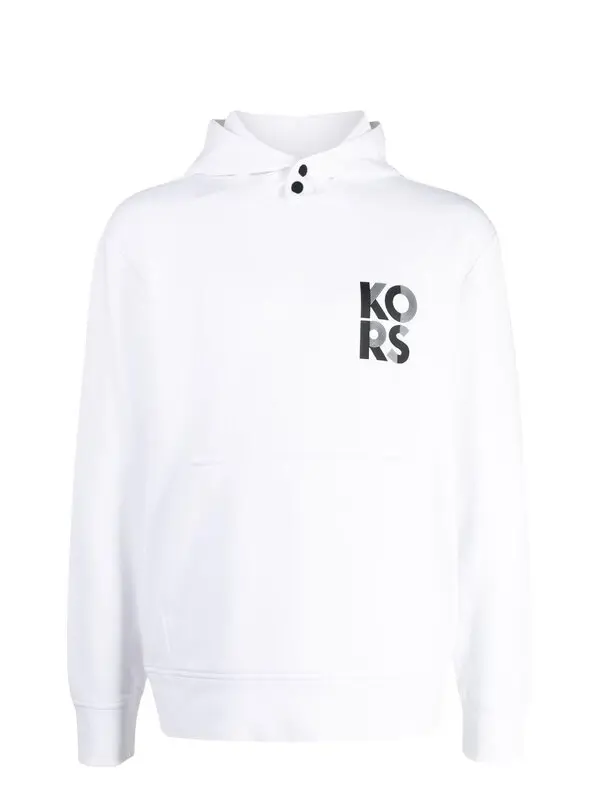 Michael Kors Logo-print Hoodie - White