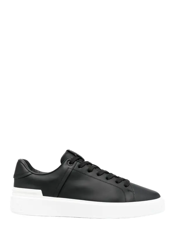 Balmain B-court Low-top Sneakers - Black