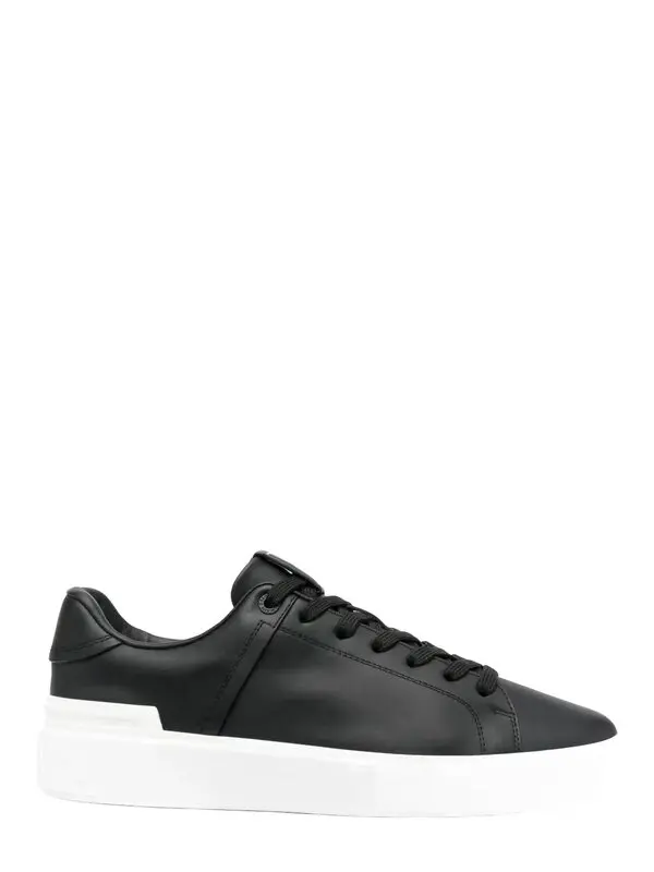 Balmain B-court Low-top Sneakers - Black