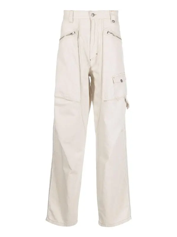 MARANT Parker Straight-leg Jeans - Neutrals