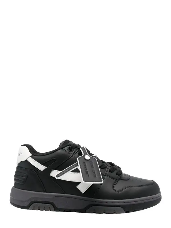 Off-White Out Of Office Lace-up Sneakers - Black