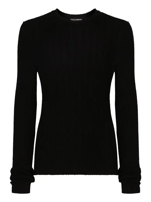 Dolce & Gabbana Crew-neck Jumper - Black