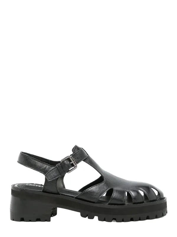 STUDIO CHOFAKIAN Studio 117 55mm Leather Sandals - Black