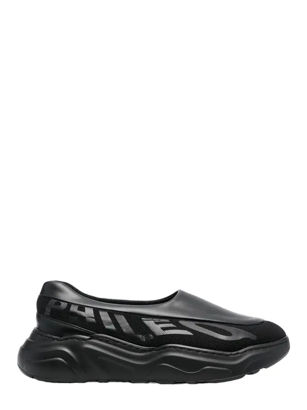 PHILEO Logo-print Low-top Sneakers - Black