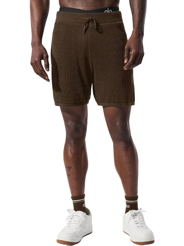 Alo Yoga Open-knit Short - Espresso
