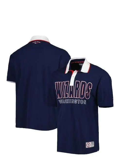 Tommy Hilfiger Washington Wizards Stanley Pique Polo - Navy