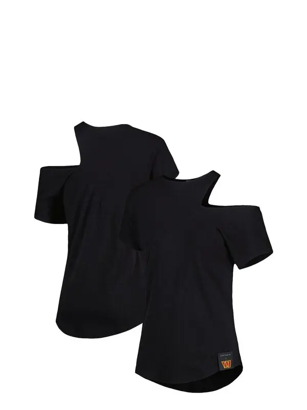 KIYA TOMLIN Washington Commanders Tri-blend Shirt - Black