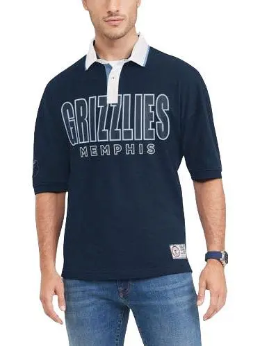 Tommy Hilfiger Memphis Grizzlies Stanley Pique Polo - Navy