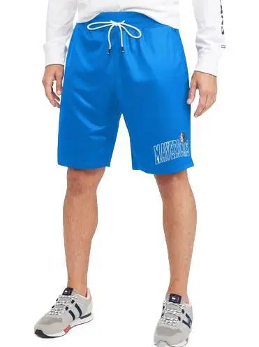 Tommy Hilfiger Dallas Mavericks Mike Mesh Basketball Shorts - Blue