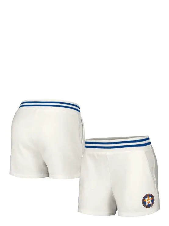 LUSSO Houston Astros Maeg Pocket Shorts - White