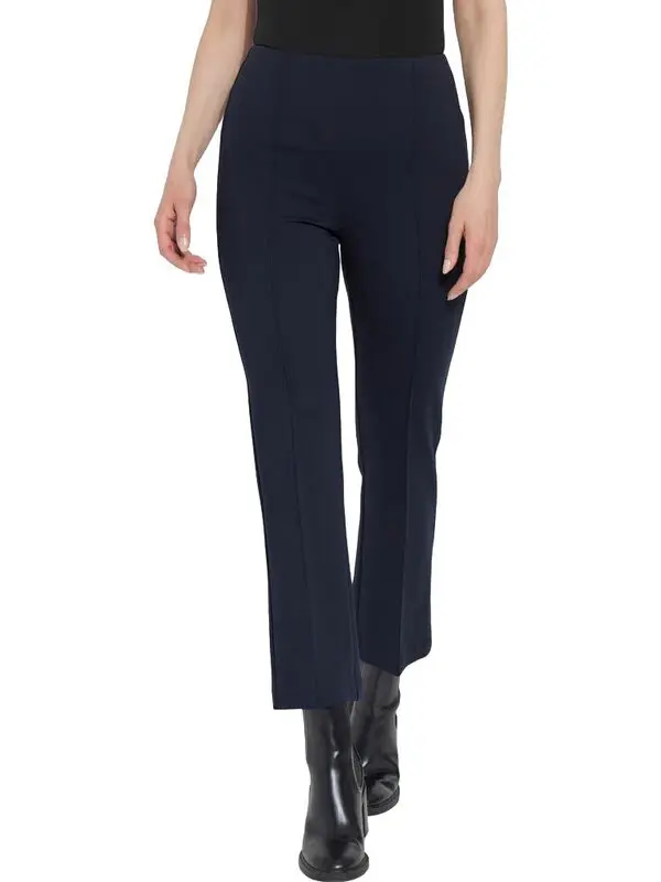 Lyssé Essentials Ankle Ponte Pants - Midnight