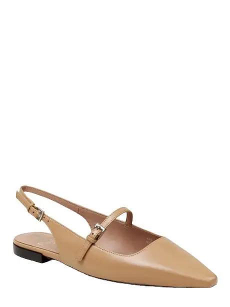 Linea Paolo Celeste Slingback Flats - Desert