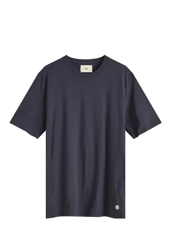 Folk Assembly T-shirt - Navy