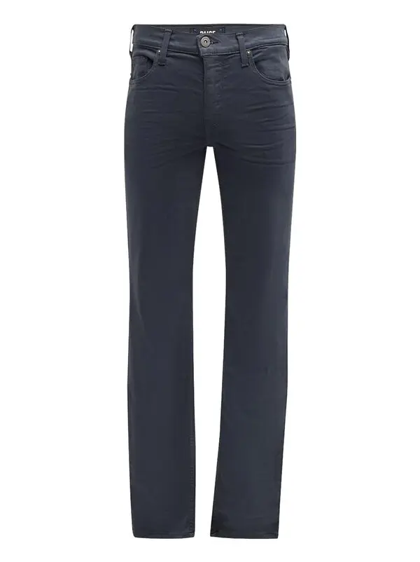 Paige Federal Slim Straight Jeans - Pewter Stone