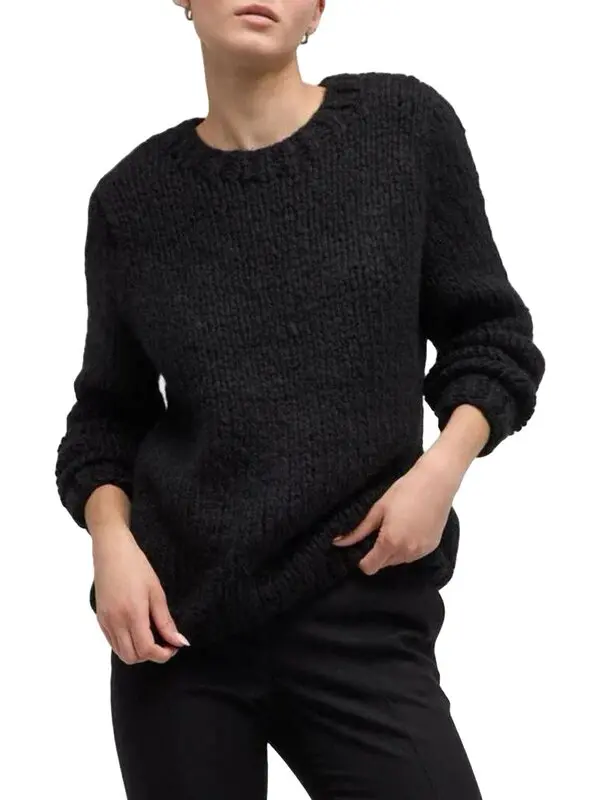 Gabriela Hearst Lawrence Cashmere Sweater - Black