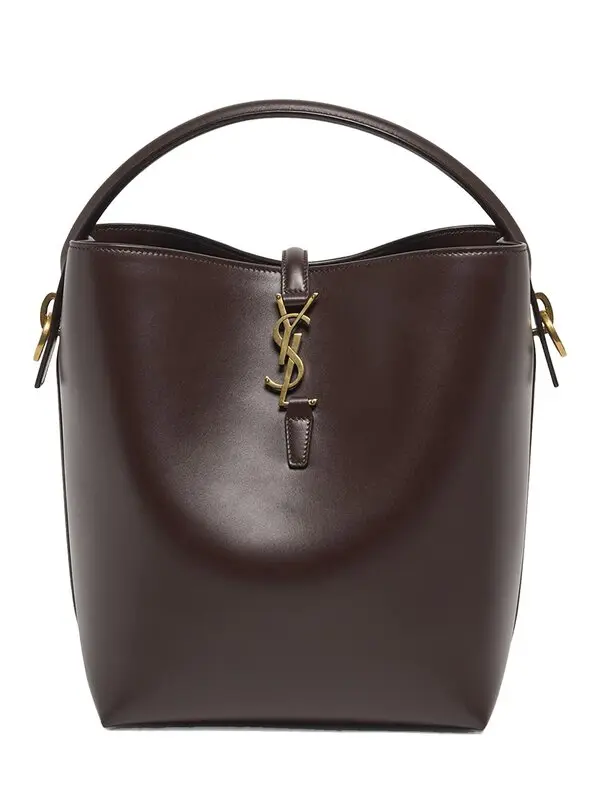 Saint Laurent Le 37 Bucket Bag - Dark Sweet Choco