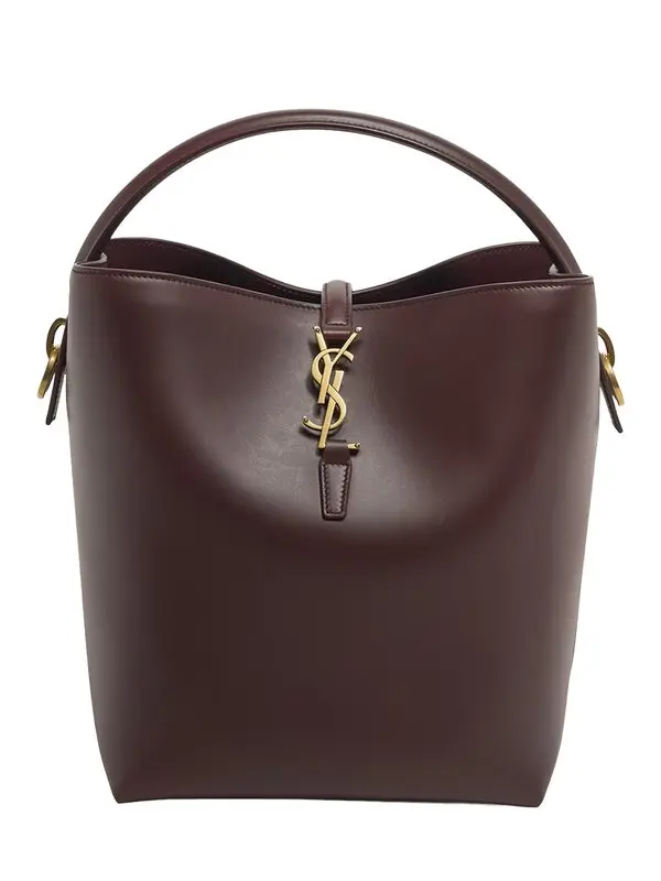 Saint Laurent Le 37 Bucket Bag - Hot Wine
