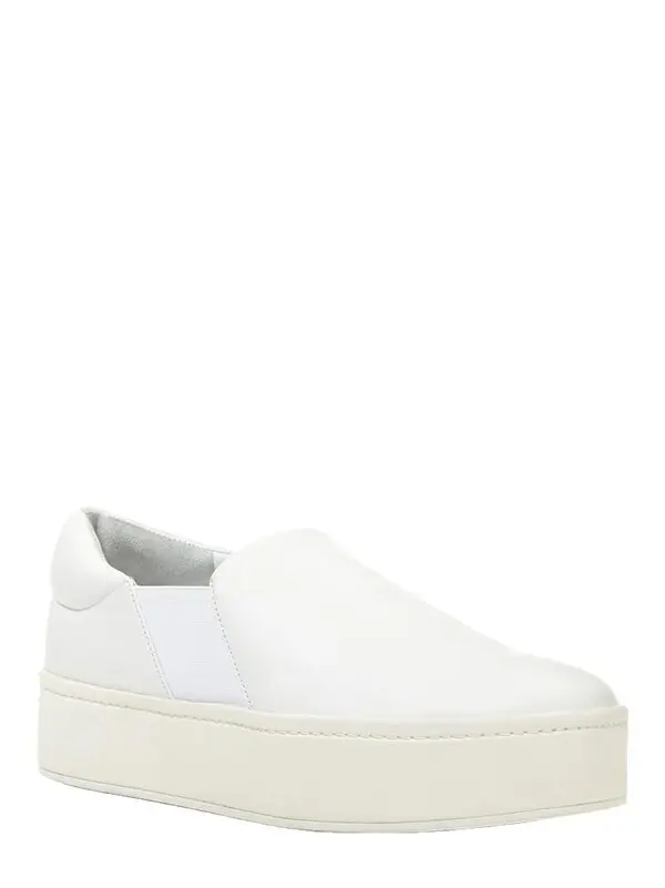 Vince Warren Slip-on Loafer Sneakers - Plaster Leather