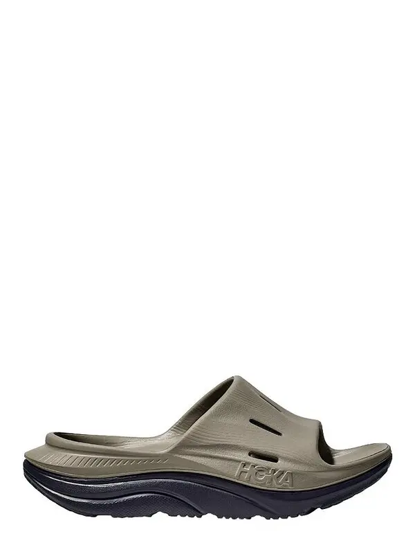 Hoka Ora Slide 3 Slip On Recovery Sandals - Gray