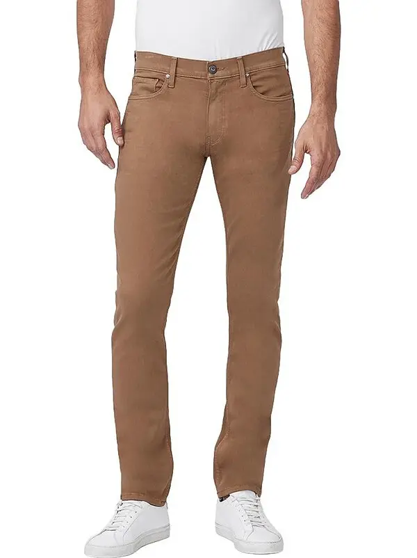 Paige Lennox Slim Fit Jeans - Laurel Tan