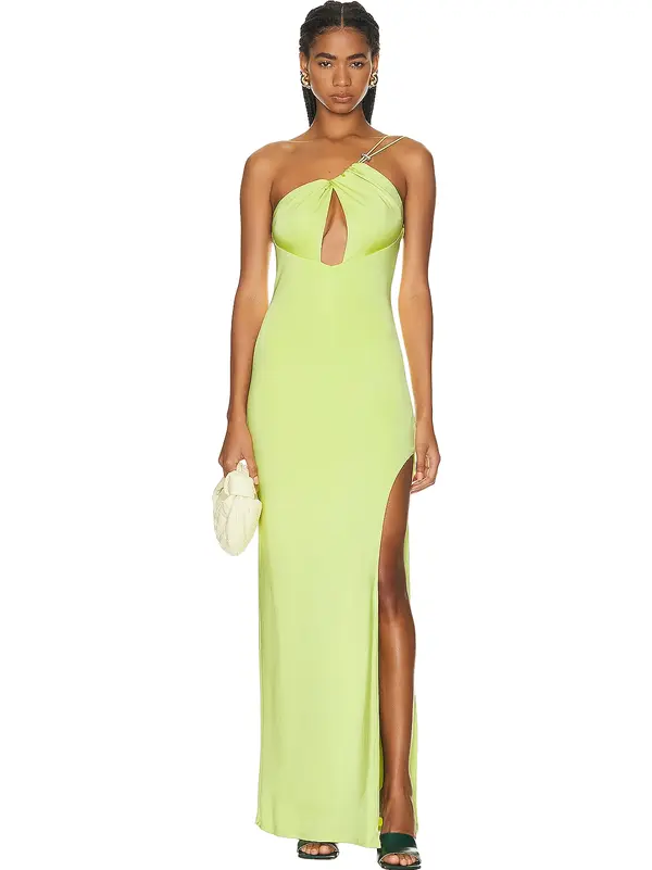 ET OCHS Sage Drawstring Cutout Gown - Firefly