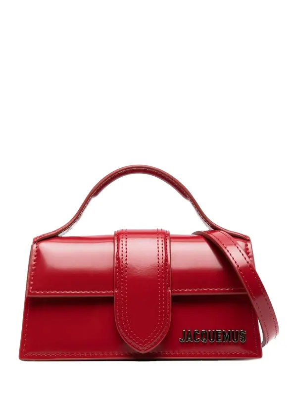 Jacquemus Le Bambino Leather Tote - Red