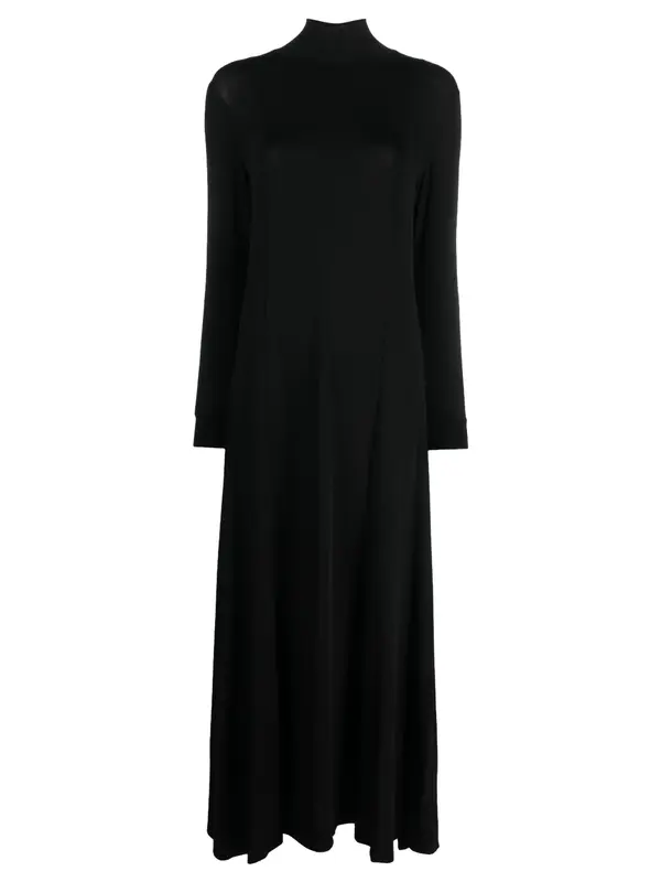 Khaite The Richie Midi Dress - Black