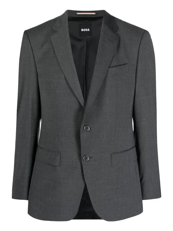 BOSS Single-breasted Blazer - Grey