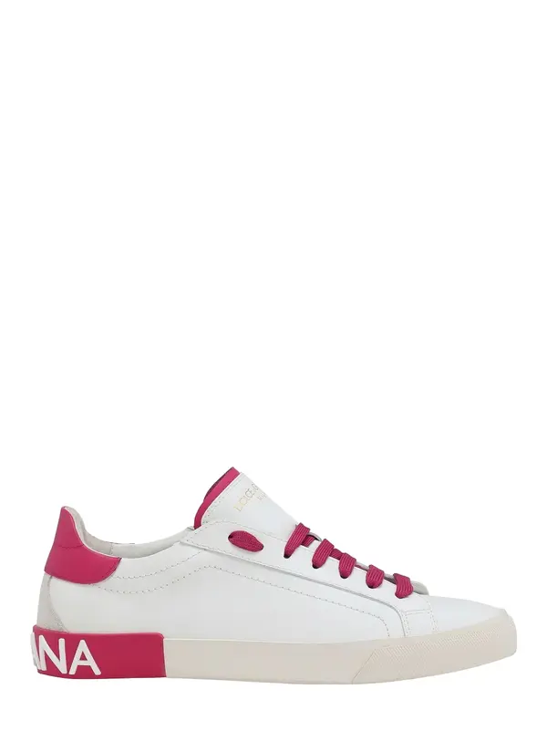 Dolce & Gabbana Portofino Low-top Sneakers - White