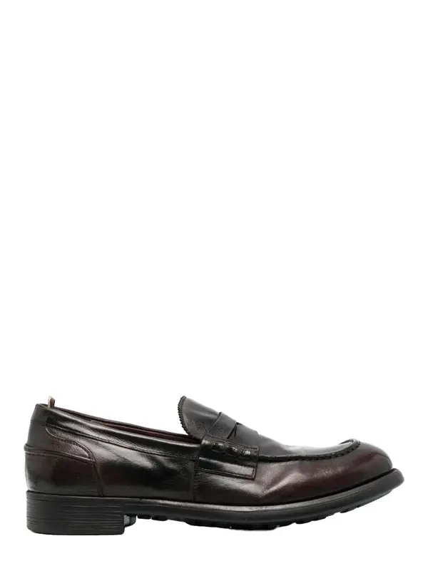 Officine Creative Chronicle 056 Leather Loafers - Brown