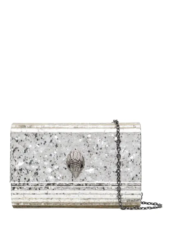 Kurt Geiger Party Eagle Clutch - Silver