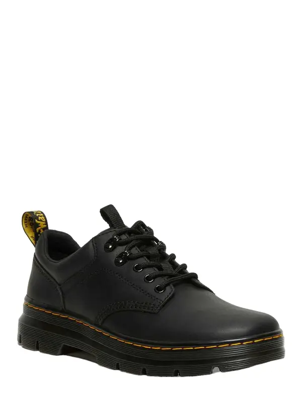 Dr. Martens Reeder Wyoming Leather Utility Shoes - Black