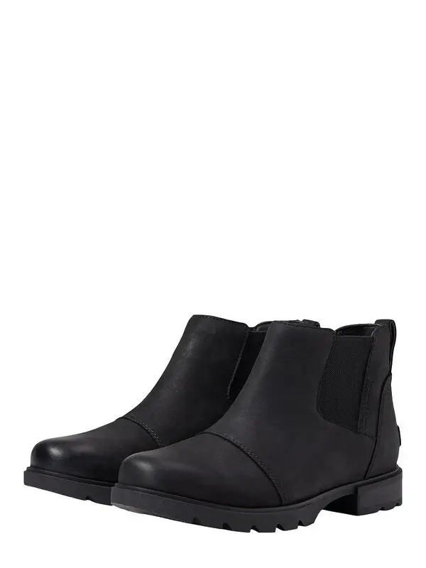 Sorel Emelie Iii Chelsea Waterproof Boots - Black
