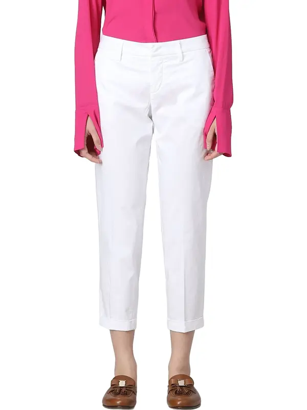 FAY Trousers - White