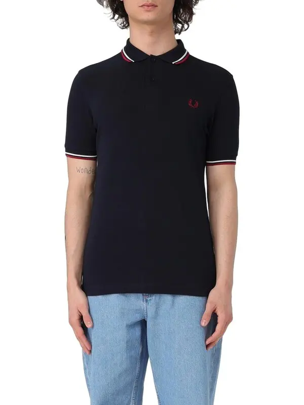 Fred Perry Polo Shirt - Blue 2