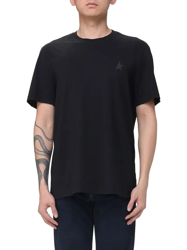 GOLDEN GOOSE Cotton T-shirt - Black