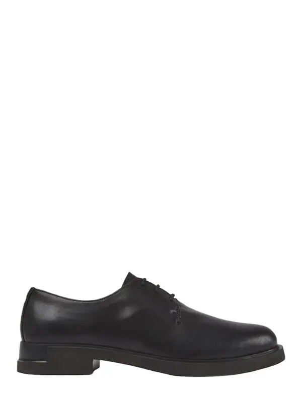 Camper Iman Leather Derby Shoes - Black