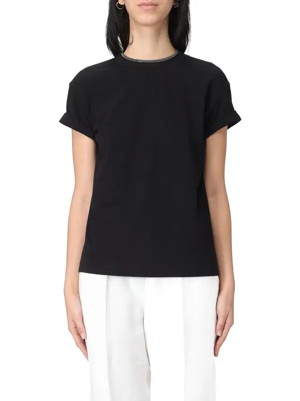 Brunello Cucinelli Crewneck T-shirt - Black