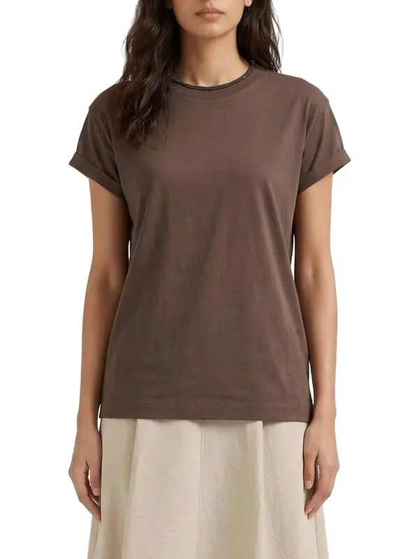 Brunello Cucinelli T-shirt - Brown