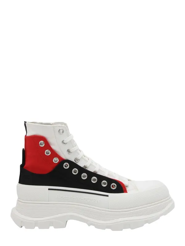 Alexander McQueen Tread Slick High-top Sneakers - Black
