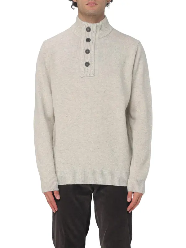 Barbour Pullover Sweater - White
