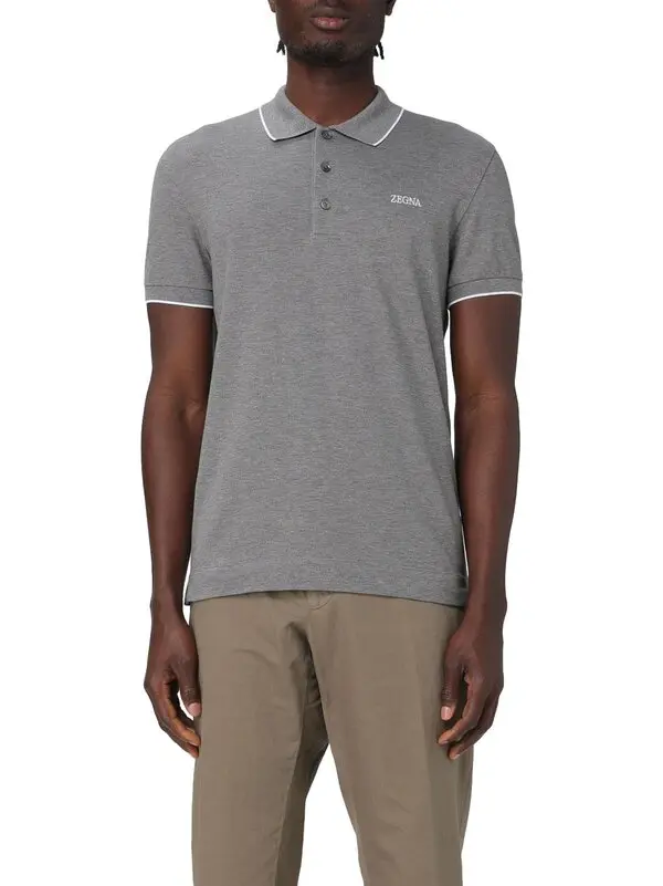 Zegna Polo Shirt - Grey