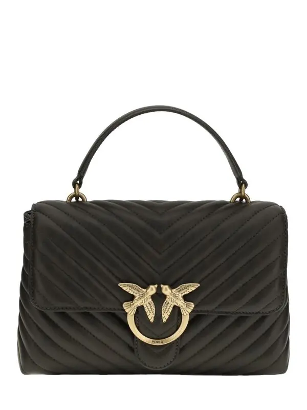 Pinko Quilted Handbag - Green