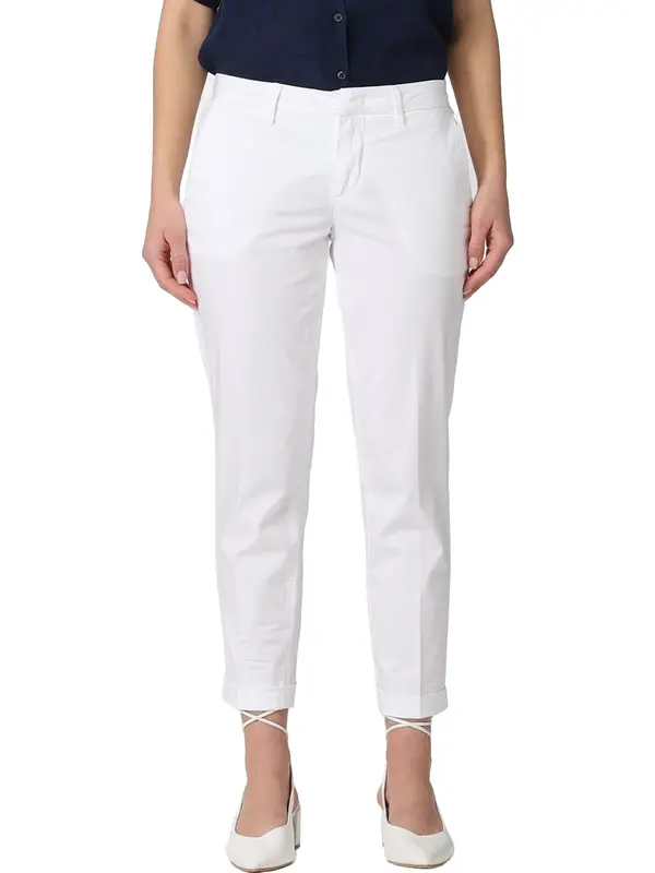 FAY Trousers - White