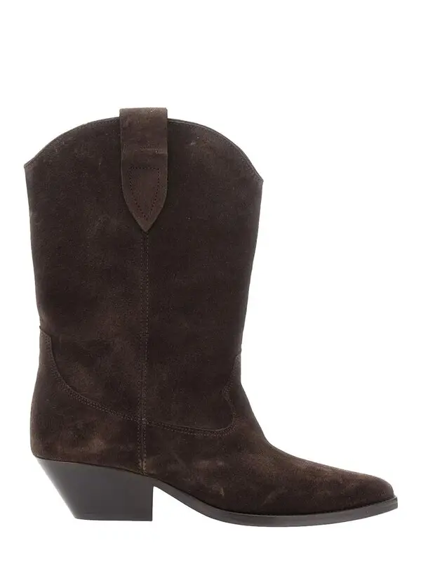 Isabel Marant Étoile Suede Boots - Cocoa