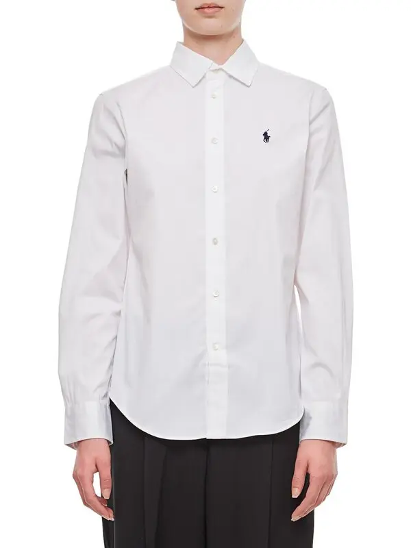 Polo Ralph Lauren Button-up Shirt With Classic Collar - White